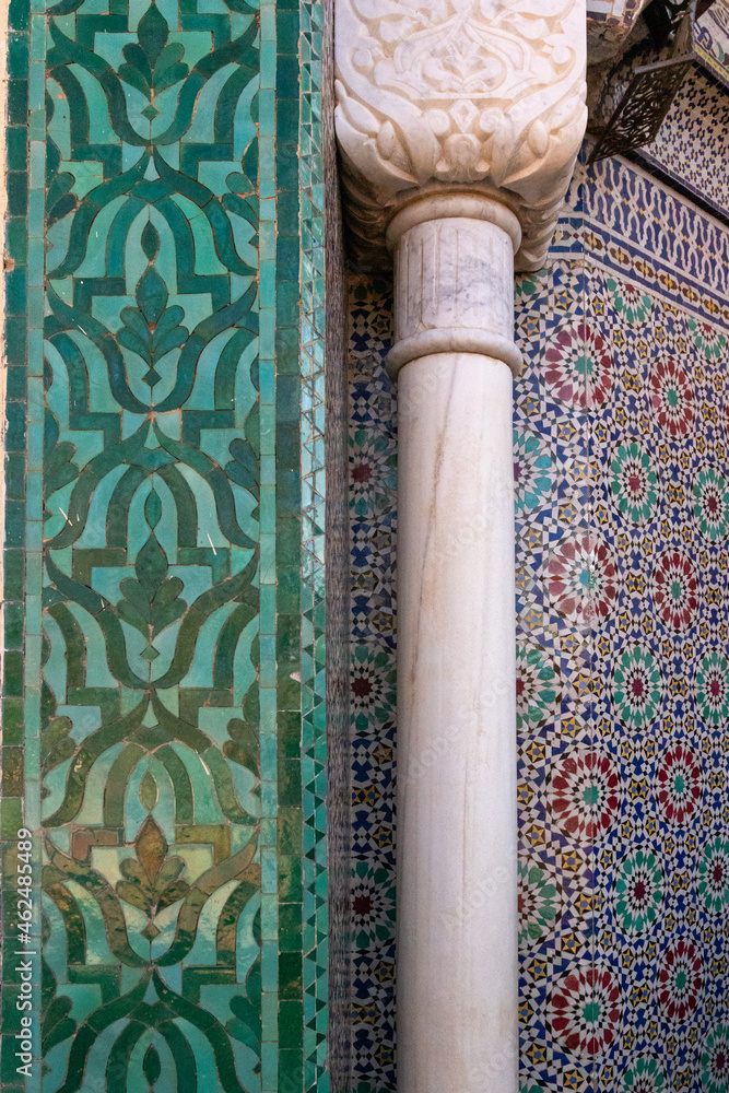 Africa Morocco city Meknes old town ancient heritage Islamic culture ...