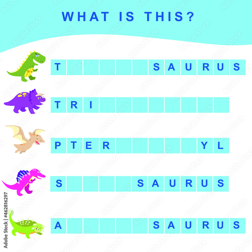 What is dinosaur names worksheet. Dinosaurs printable worksheet ...