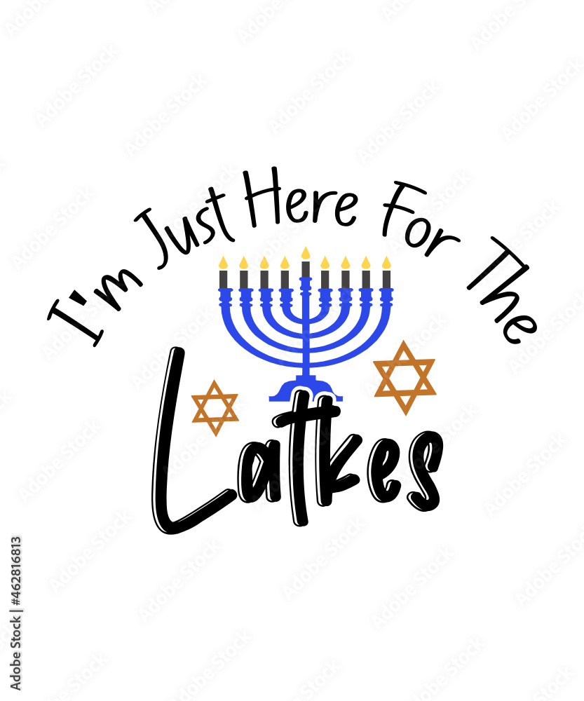Image vectorielle Stock Hanukkah svg, Jewish svg files for Cricut ...