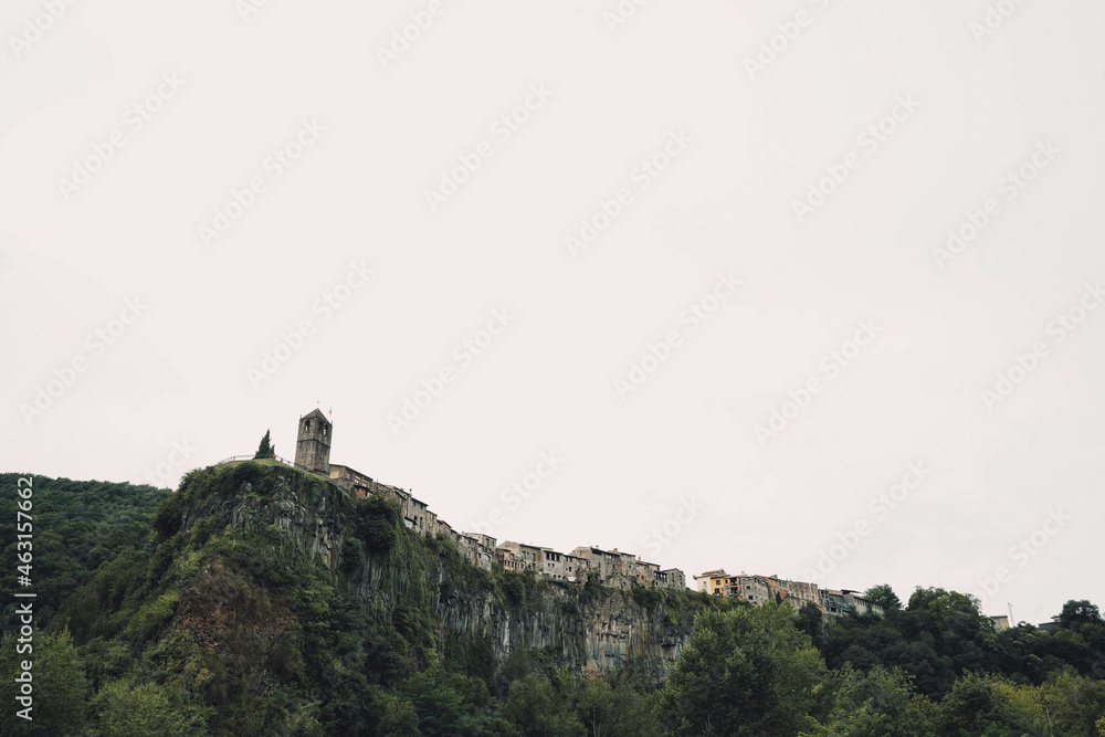 Zona Volcanica de la Garrotxa Natural Park at a Holocene volcanic field ...