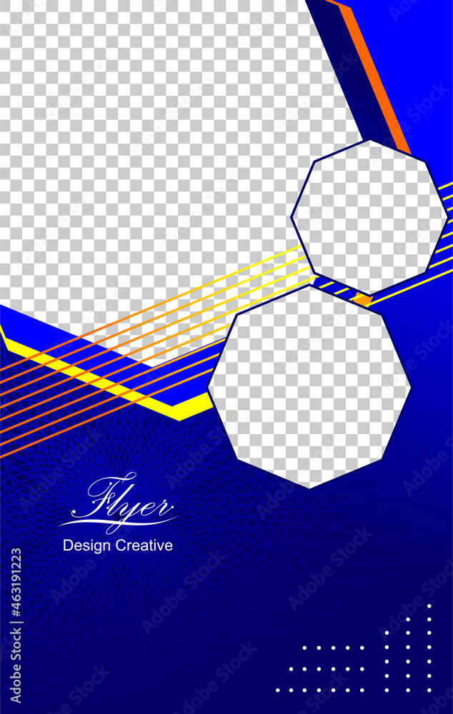 blue brochure, flyer poster, blue flyer cover, blue cover design vector ...