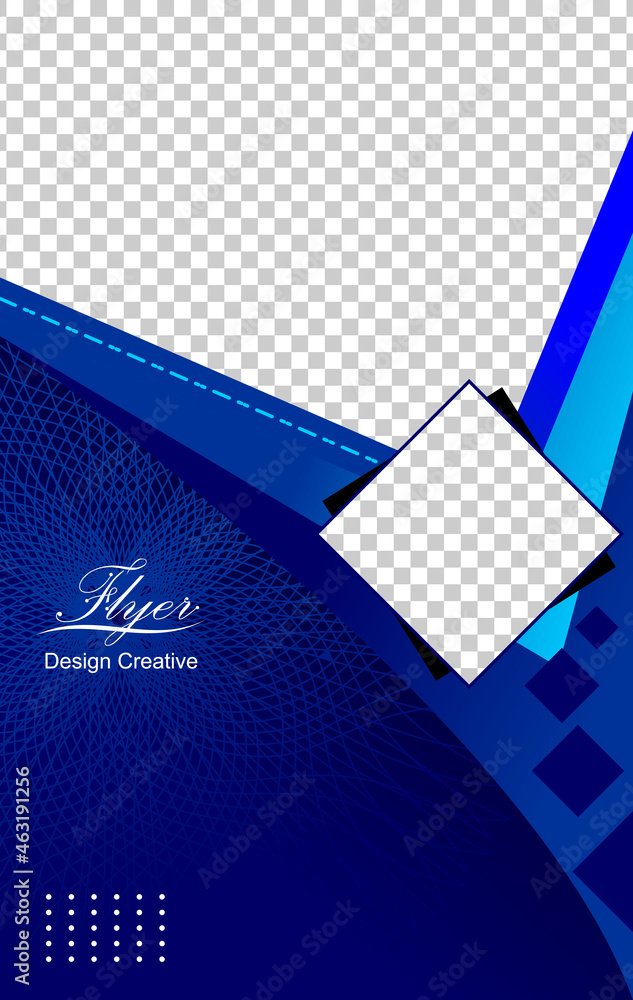 blue brochure, flyer poster, blue flyer cover, blue cover design vector ...