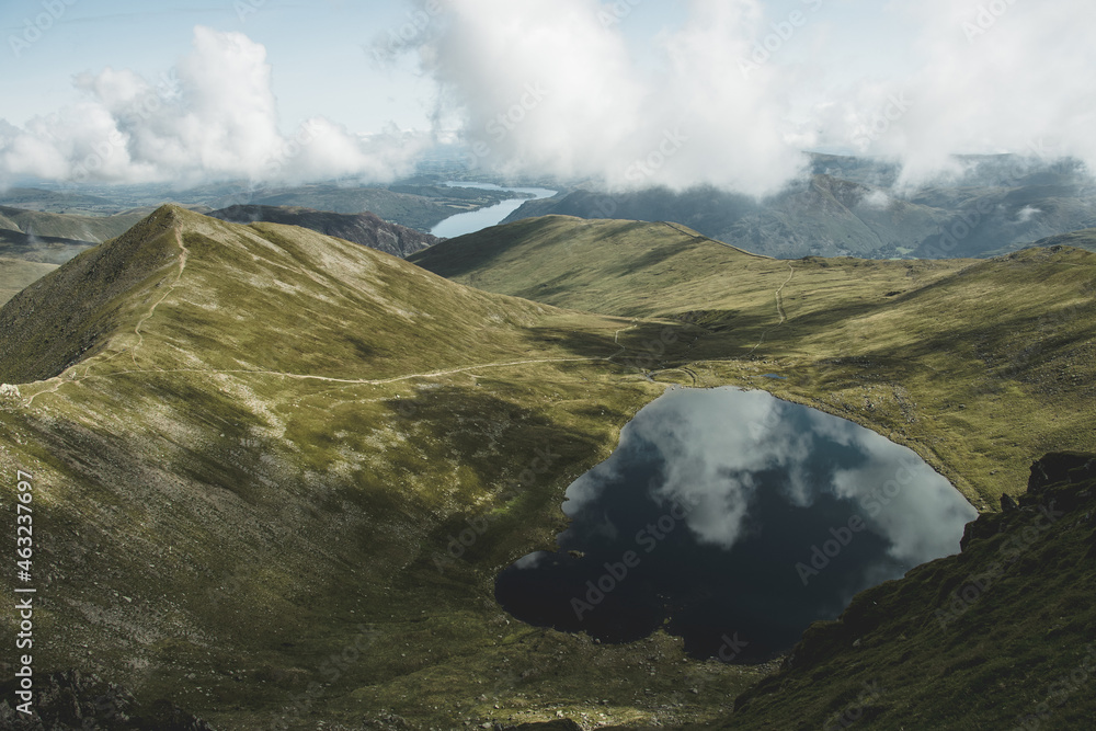 Helvellyn view Stock Photo | Adobe Stock