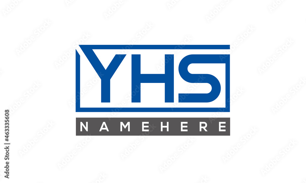 YHS creative three letters logo 素材庫向量圖 | Adobe Stock