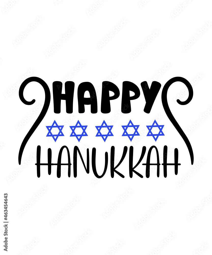 Image vectorielle Stock Hanukkah svg, Jewish svg files for Cricut ...