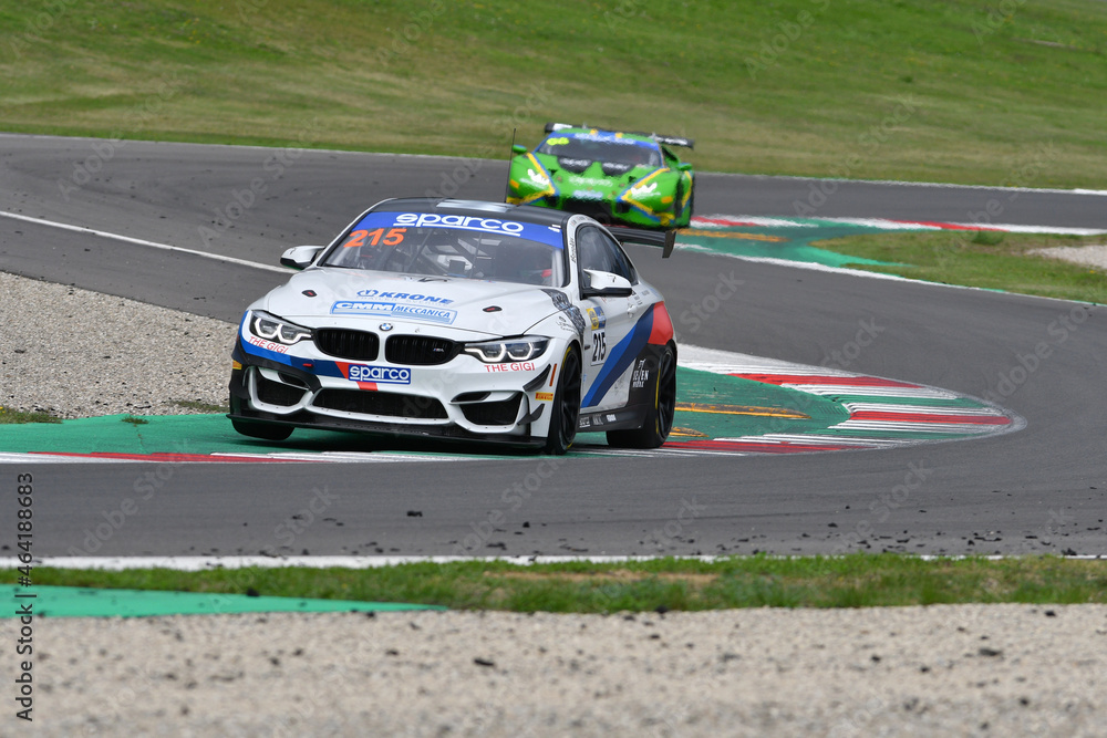 Foto Mugello Circuit, Italy - October 8, 2021: BMW M4 GT4 of Team ...