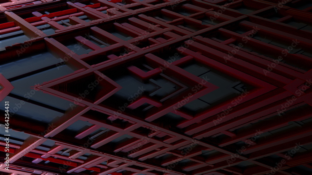 Longitudinal and crossed 3d render textures in shiny gradient style ...