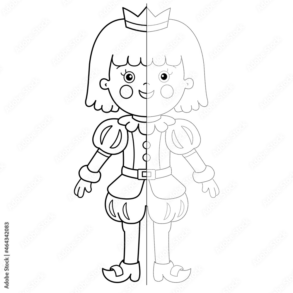 Draw symmetrically. Connect the dots picture. Tracing worksheet ...