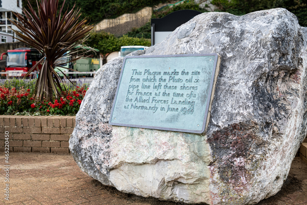 Memorial Stone to mark point when Pluto oil pipeline left England for ...
