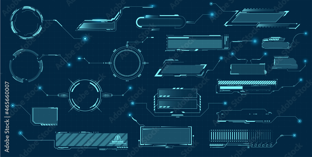 Names of callouts. Callout labels, call information panels and modern ...