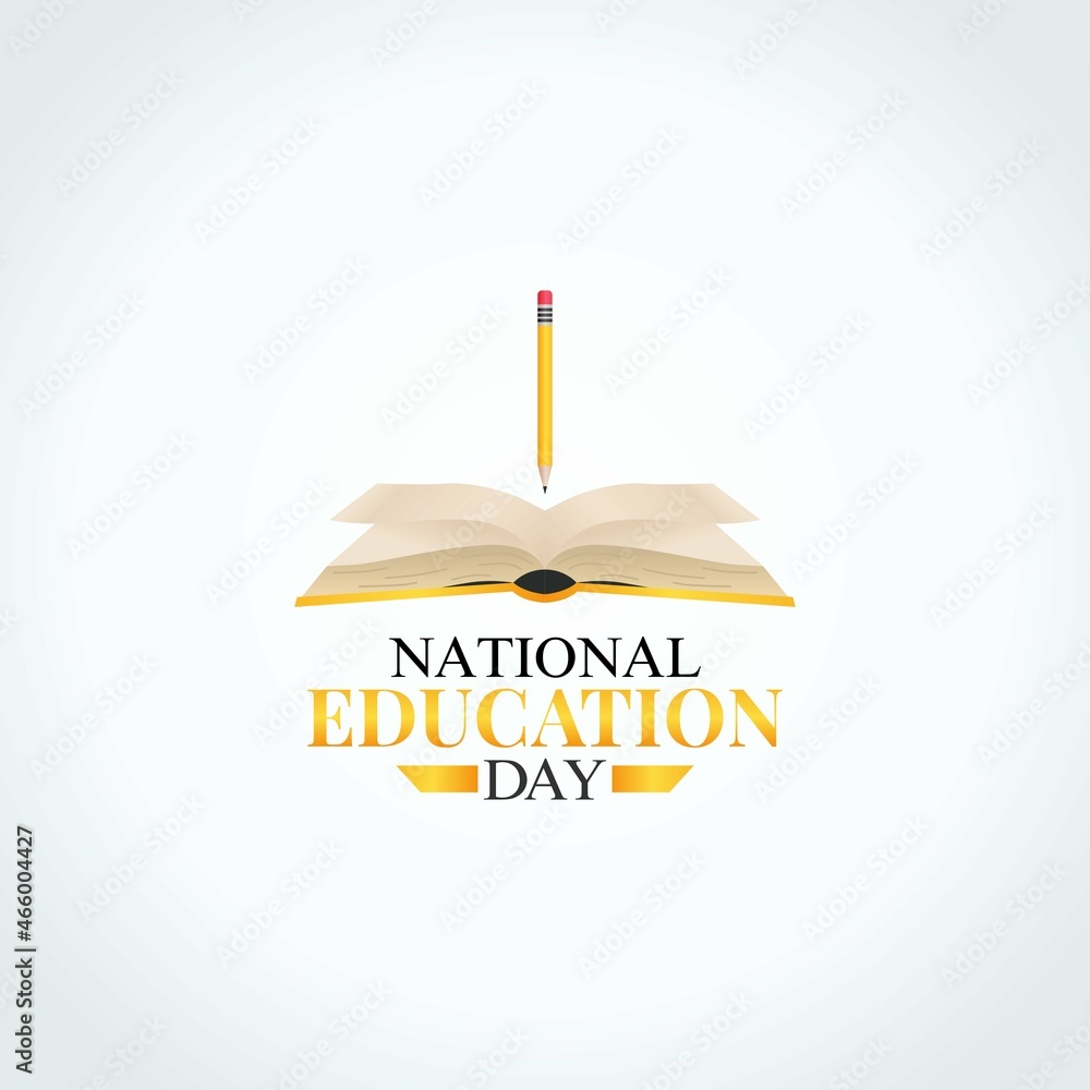 vector graphic of national education day good for national education ...