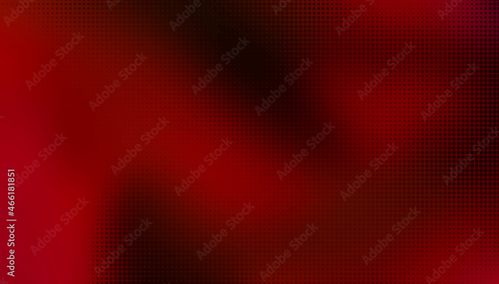gradient halftone pattern diagonal on dynamic fluid red background. red ...