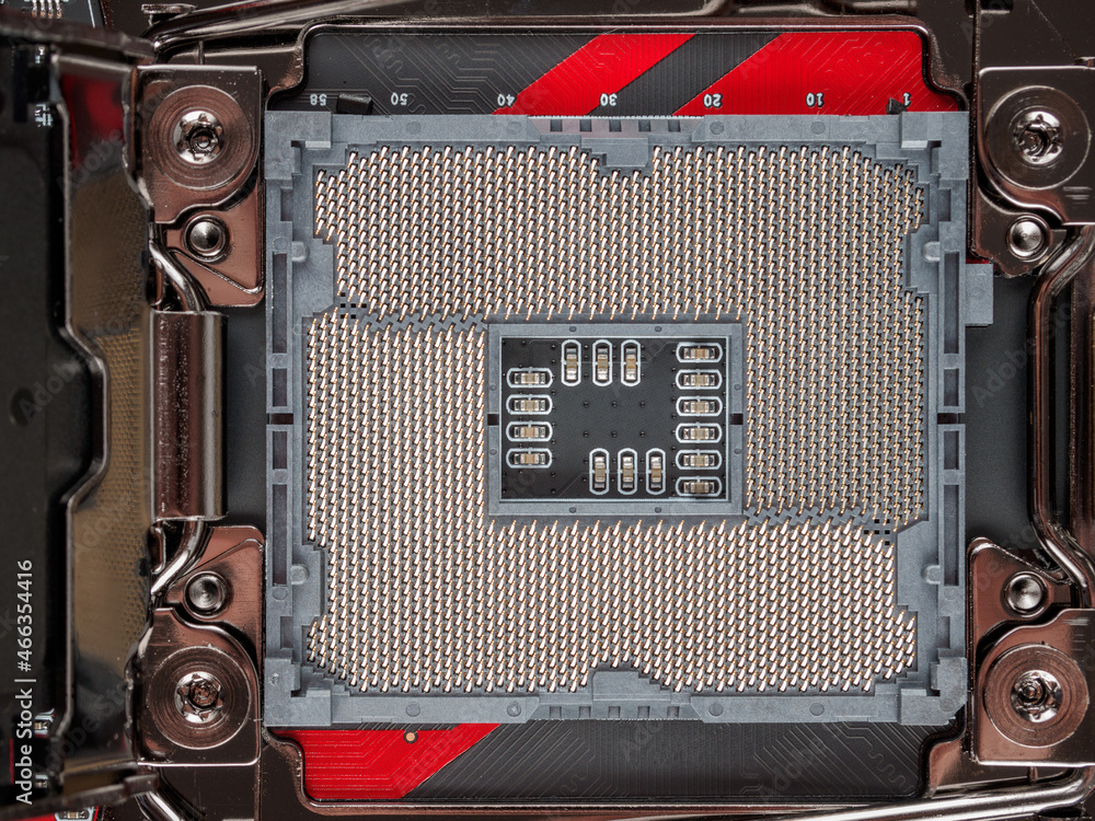 a socket is a connector on the motherboard of a personal computer ...