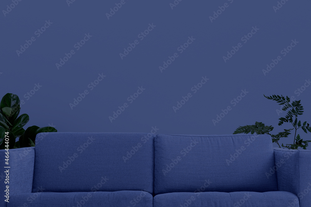 Zoom background contemporary living room interior design Stock Photo ...