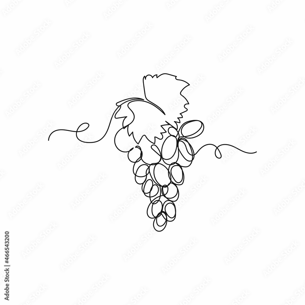 Vector continuous one single line drawing icon of ecologically clean ...