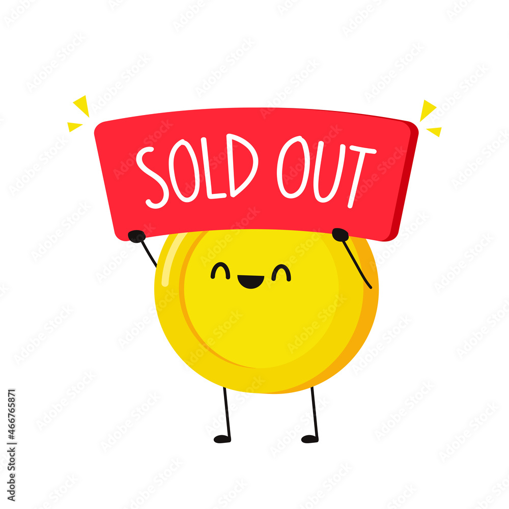 Cute gold coin character. Coin cartoon characters isolated on white ...