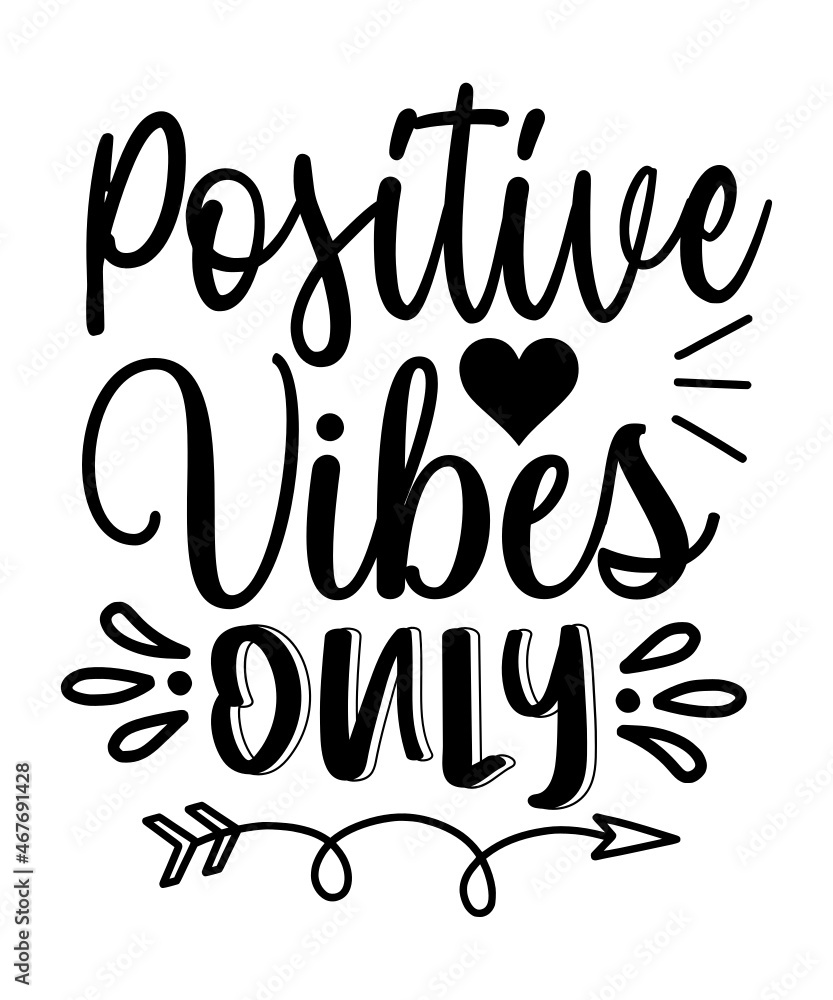 Positive Quotes SVG Bundle, Happy Svg, Motivational Quotes SVG ...