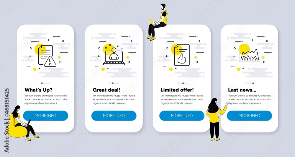 Vector Set of Education icons related to Approved document, Instruction ...
