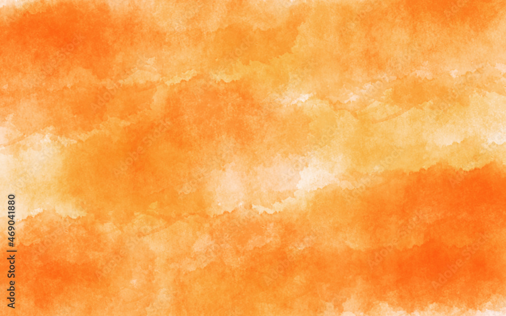 orange watercolour background