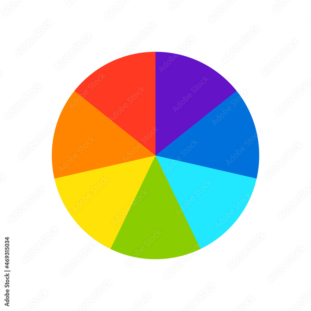 Newton disc template. Clipart image Stock Vector | Adobe Stock