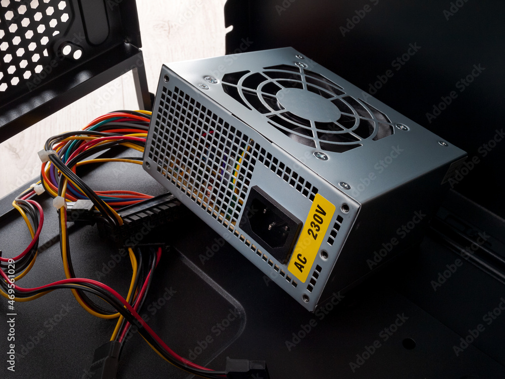 Power supply in a desktop computer, selection and repair of computer ...