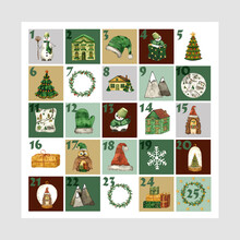 Christmas Calendar Art Wood Home Free Stock Photo - Public Domain Pictures