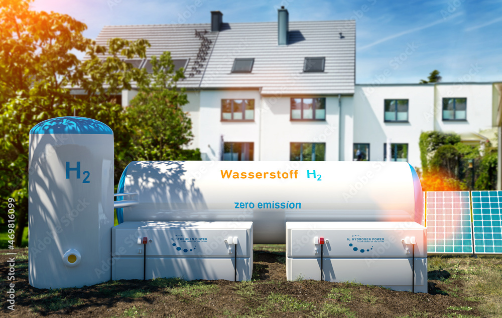 Hydrogen renewable energy production - hydrogen gas for clean ...