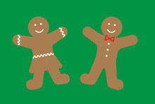 Gingerbread Boy And Girl Free Stock Photo - Public Domain Pictures