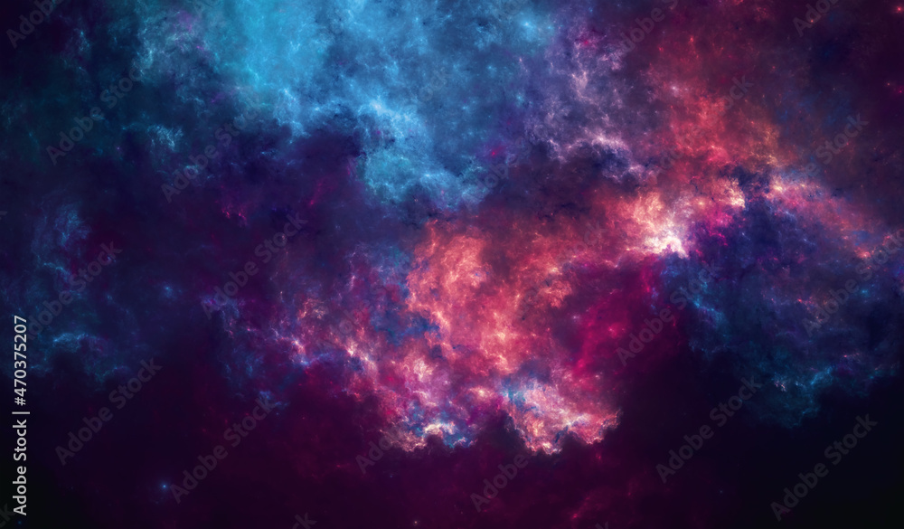 Fictional Space - Vulcano Nebula - High Resolution 13k Stock Photo ...