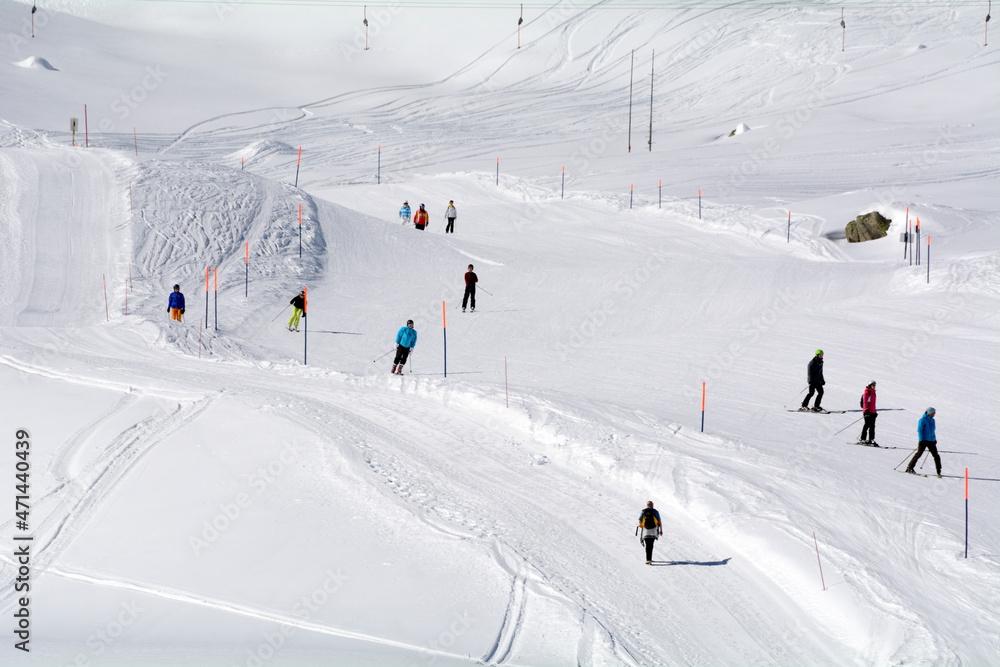 Fiescheralp - car free, ski resort above Fiesch, accessible only by ...