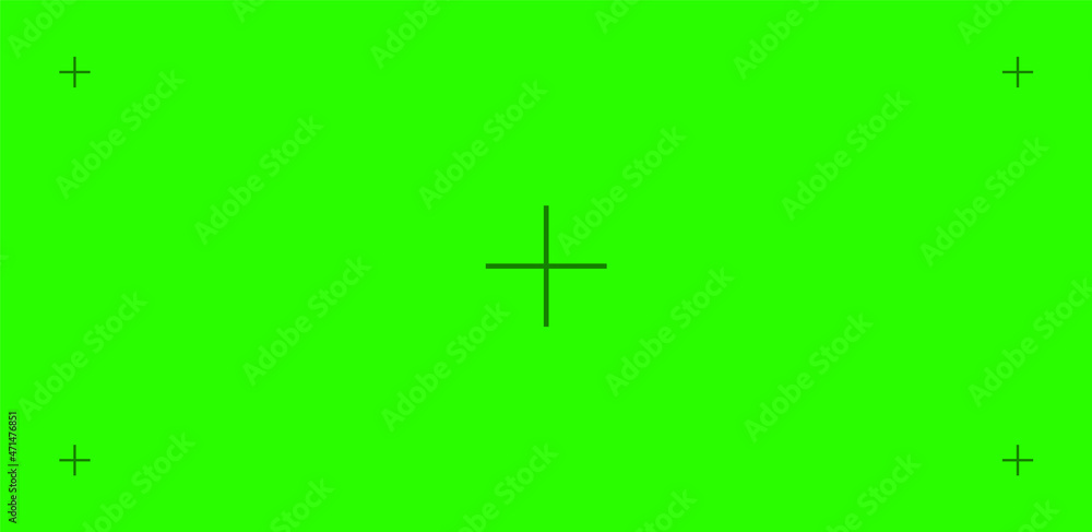 Green screen chroma key background tracking marker. Greenscreen ...