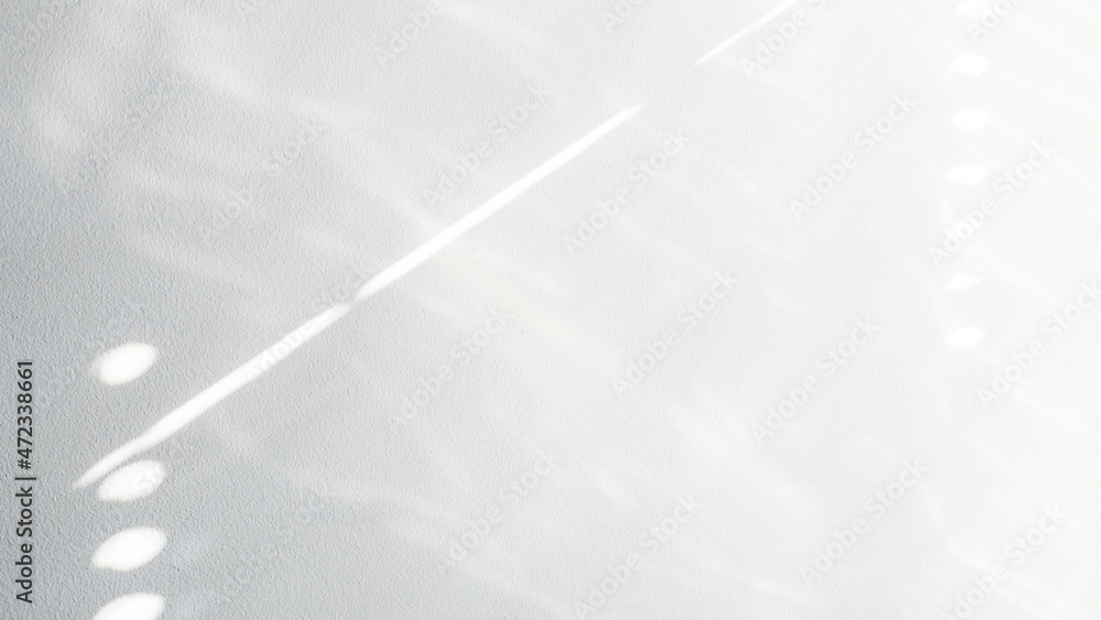 Shadow floor. Abstract light, black shadow overlay from window on white ...