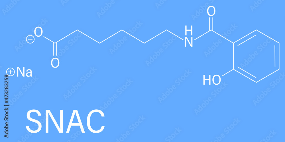 Sodium salcaprozate (SNAC, sodium N-[8-(2-hydroxybenzoyl)amino ...