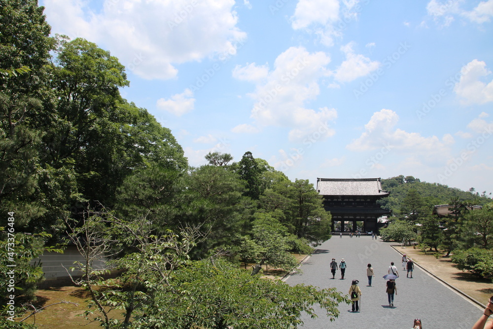 Templo Ninnaji , Kioto. Es uno de los principales templos budistas de ...