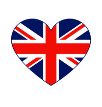 Union Jack Heart Flag Free Stock Photo - Public Domain Pictures