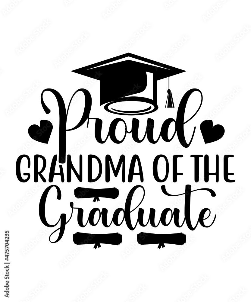 Vector de Stock Graduation svg Bundle, Proud of the Graduate svg ...