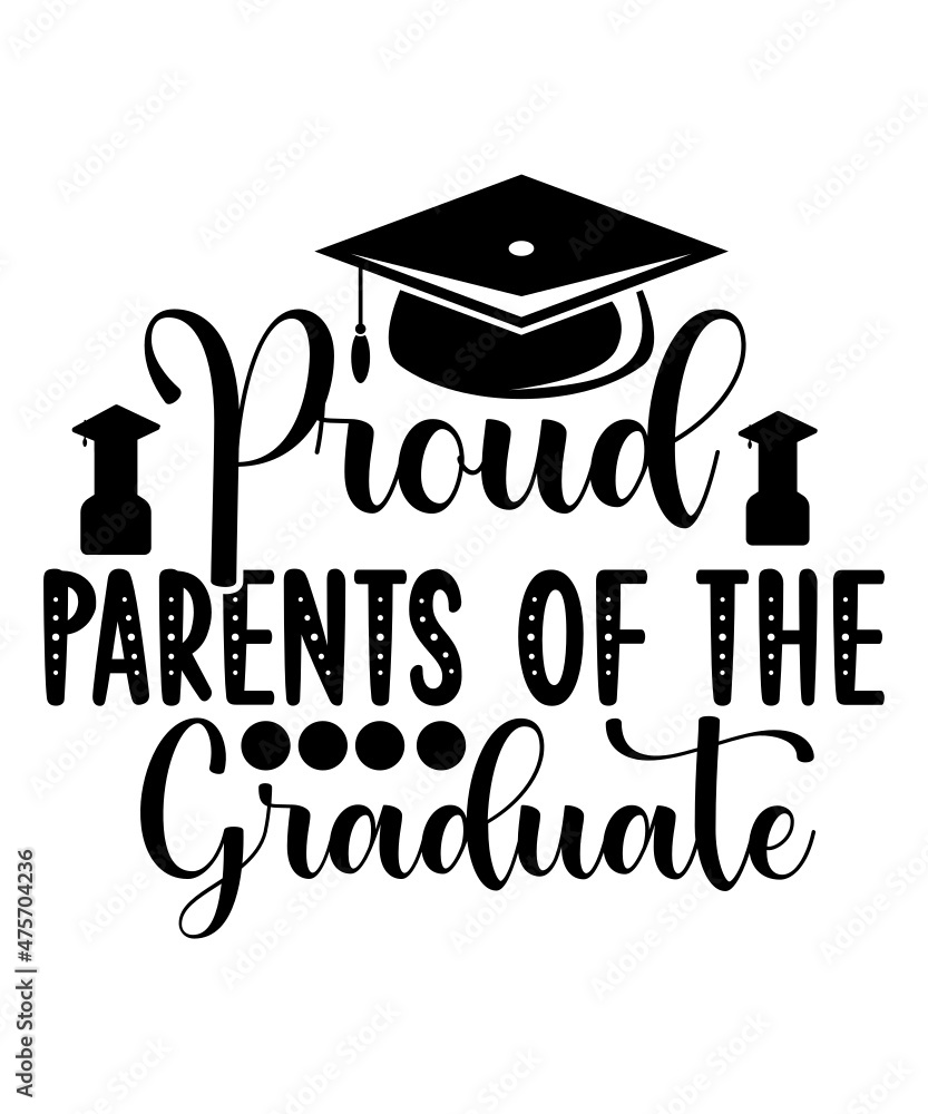 Vector de Stock Graduation svg Bundle, Proud of the Graduate svg ...