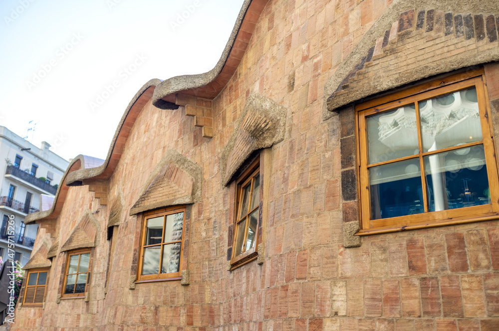 The Sagrada Família Schools building was constructed in 1909 by the ...