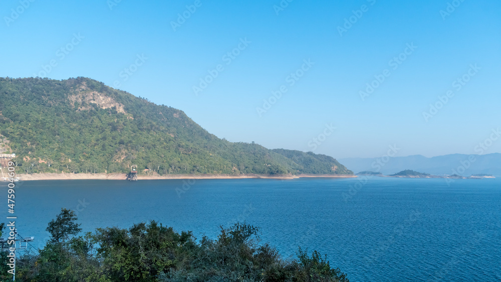 Bhakra Dam is a concrete gravity dam on the Sutlej River in Bilaspur ...