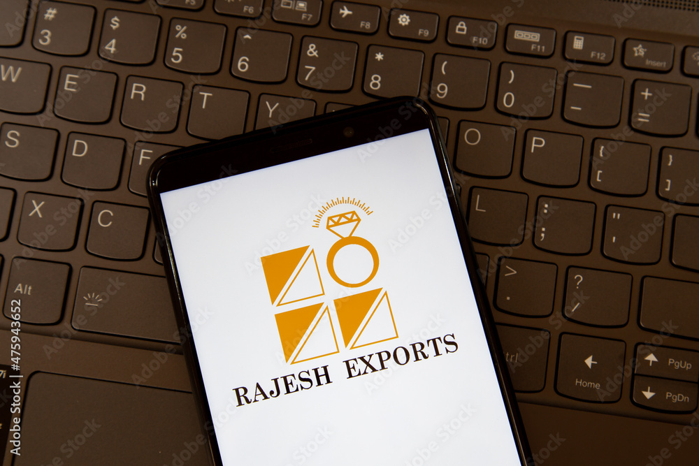 Toronto, ON, Canada - December 19, 2022: Rajesh Exports logo on the ...