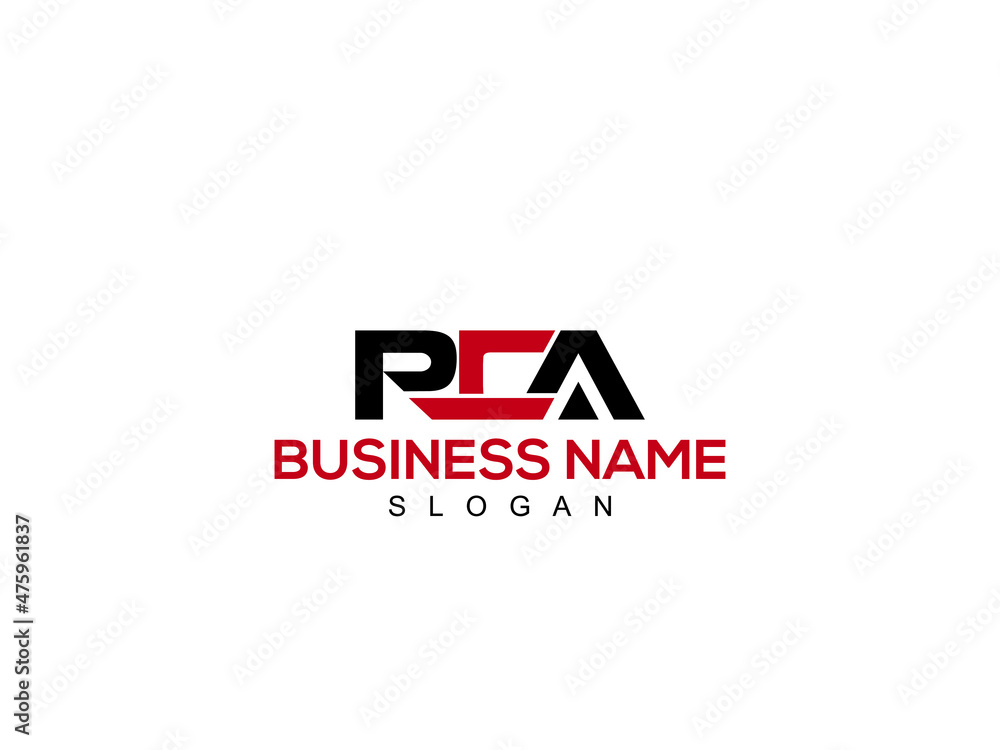 Classic PCA Logo, Letter PC logo icon concept with creative font design ...