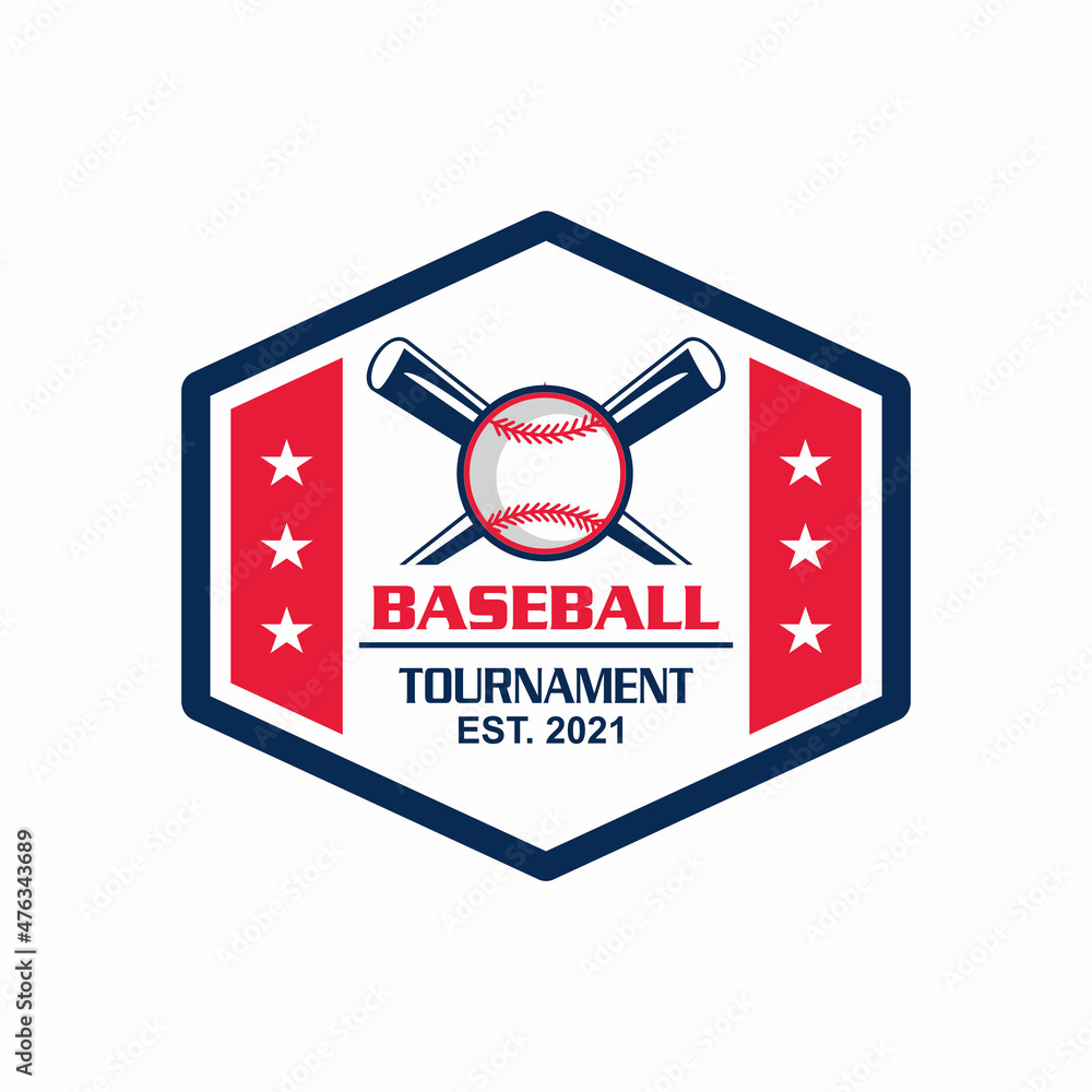 baseball logo , sport logo vector Stock Vector | Adobe Stock