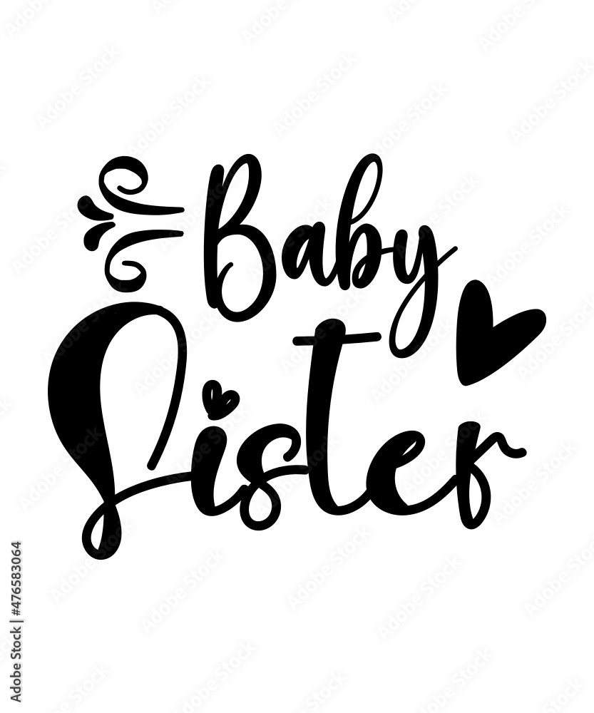 Brother and Sister SVG Bundle Pack, Sister SVG, Brother svg, Big Sister ...