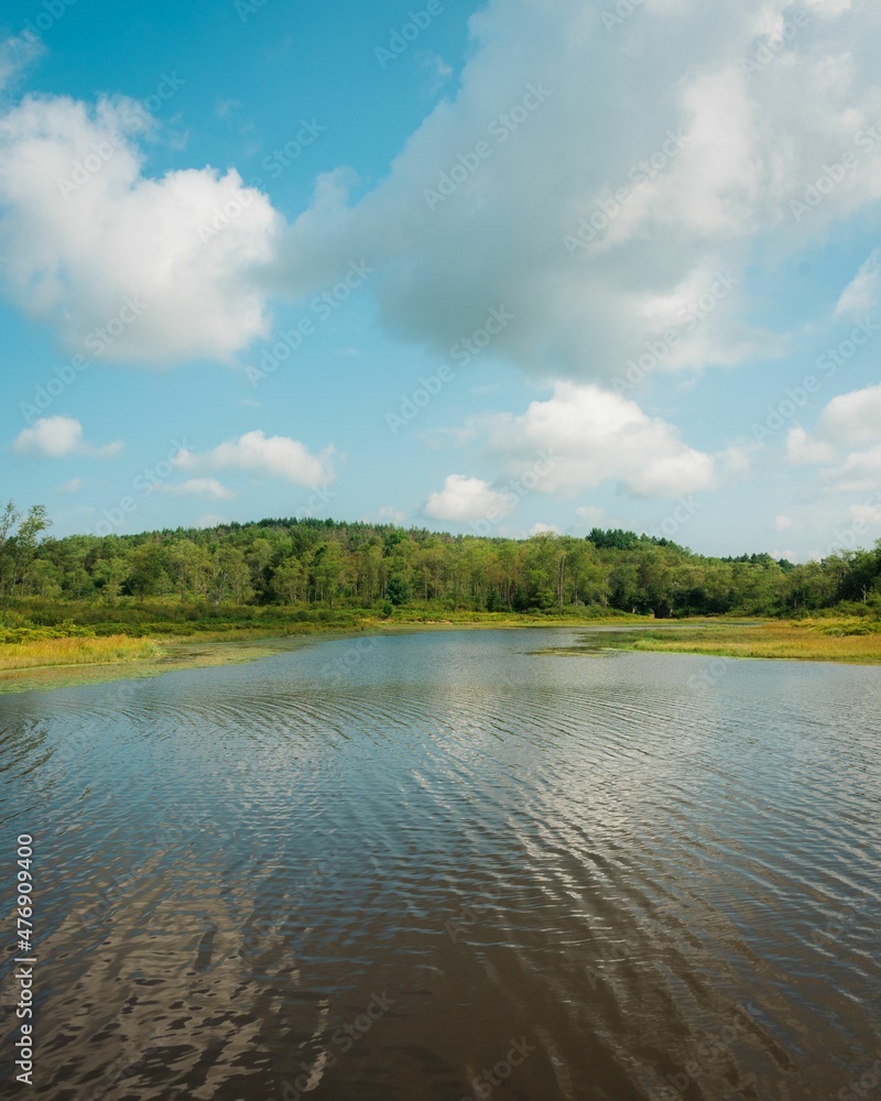 Pendleton Lake, at Blackwater Falls State Park in Davis, West Virginia ...