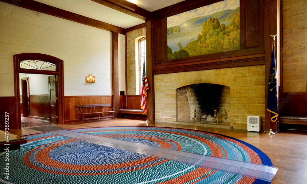 Lincoln Boyhood National Memorial Lincoln City, Indiana - Nancy Hanks ...