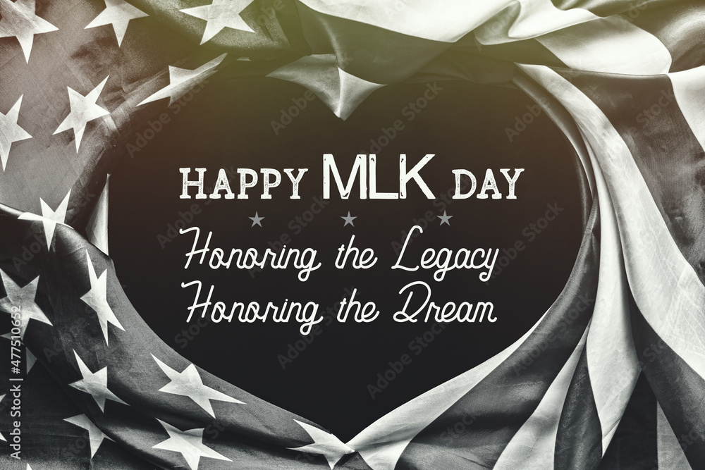 national federal holiday in USA MLK background Stock Photo | Adobe Stock