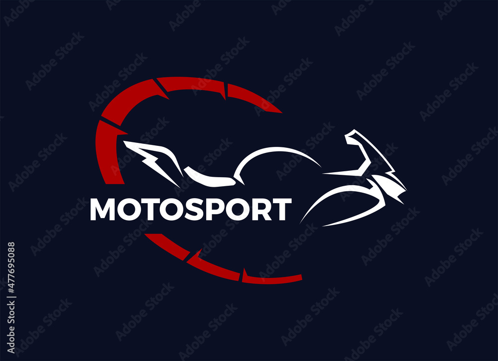 Vector de Stock Motorsport Logo Design Template. Vector Logo Designs ...
