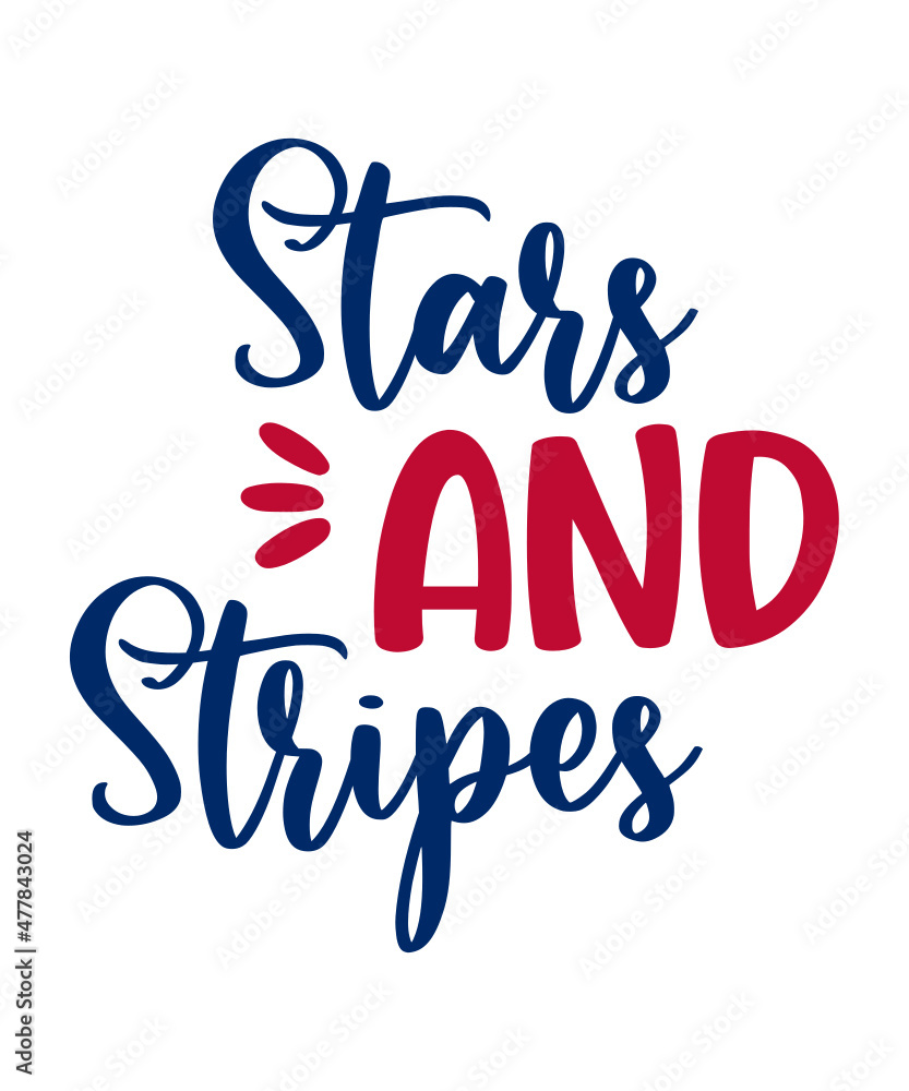 Image vectorielle Stock 4th of July Svg Bundle, Independence Day, US ...
