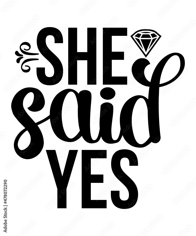 Engagement SVG Bundle, Engagement SVG, said yes Svg, She said yes Svg ...
