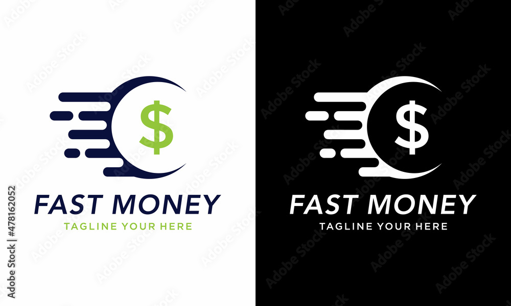Illustration vector graphic of fast cash money for finance professional ...